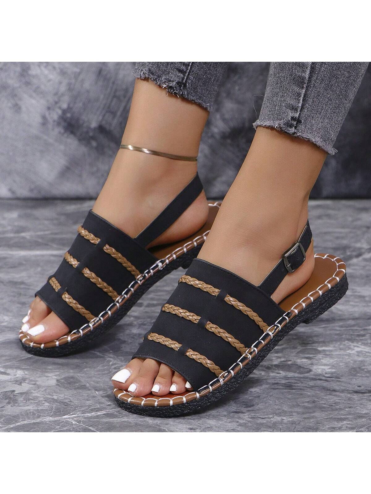 cute flat sandals
