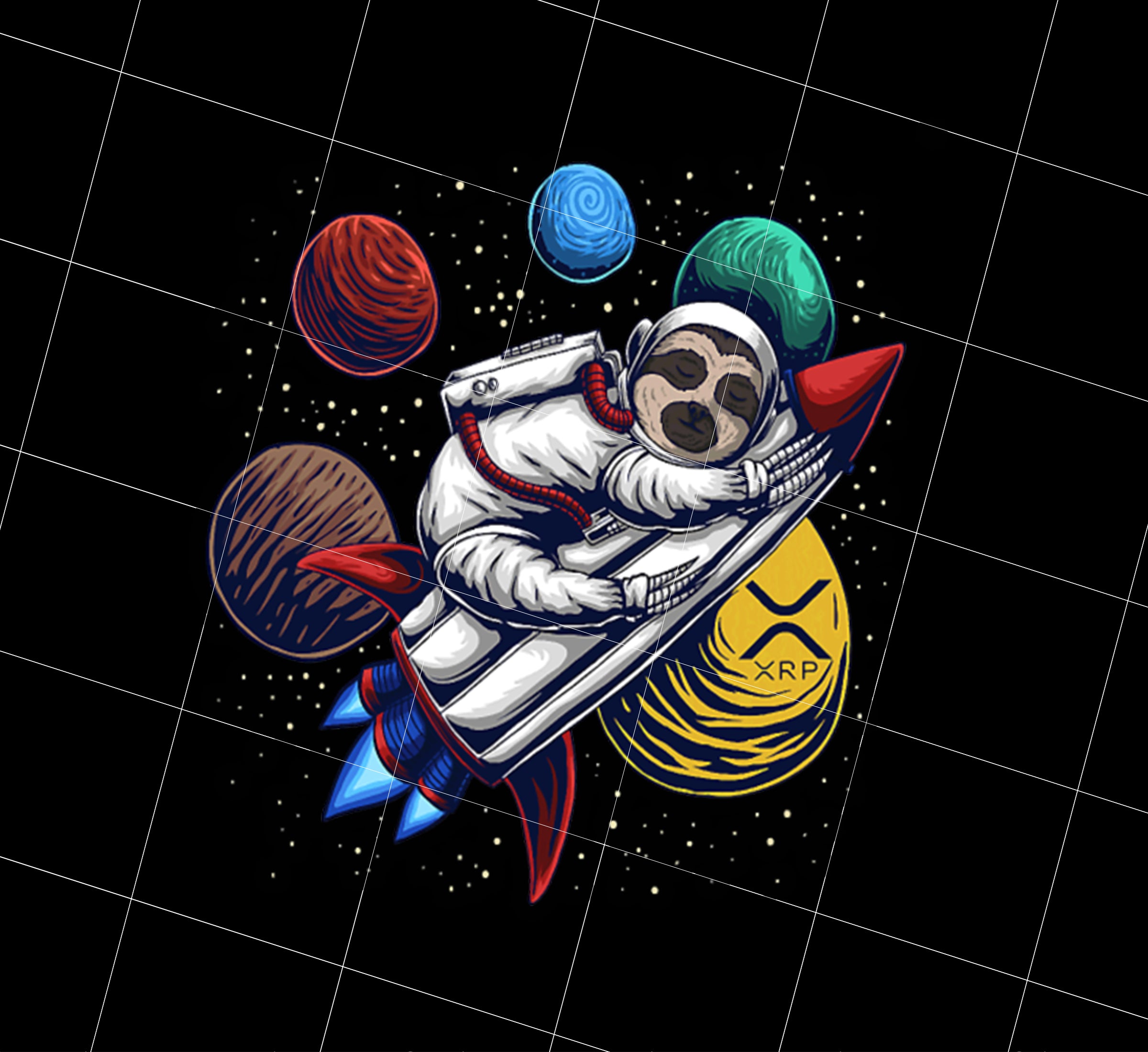 sloth astronaut