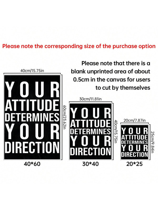 Motivational Office Poster Set: Modern Art Designs for Living Room and