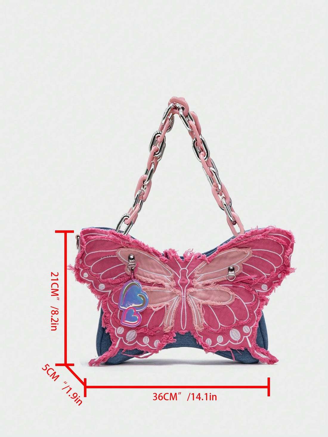 Summer Butterfly Collection: Sweet Acrylic Chain Handbag for 2024 ...