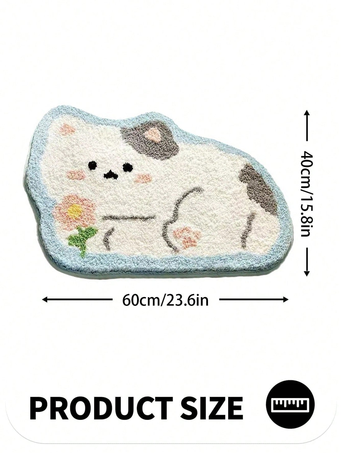 Whimsical Cartoon Floor Mat: A Playful Addition to Your Bathroom Decor ...