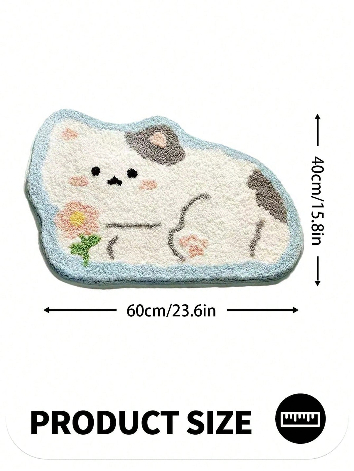 Whimsical Cartoon Floor Mat: A Playful Addition to Your Bathroom Decor ...