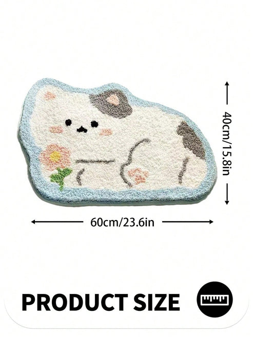 Whimsical Cartoon Floor Mat: A Playful Addition to Your Bathroom Decor ...