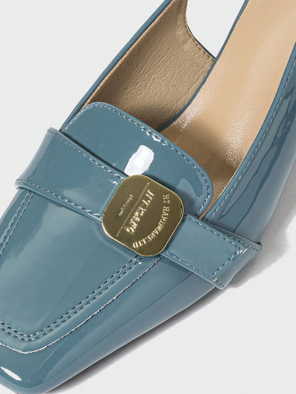 Chic Retro French Chunky Heel Pumps: Step into Summer in Style – Canary ...