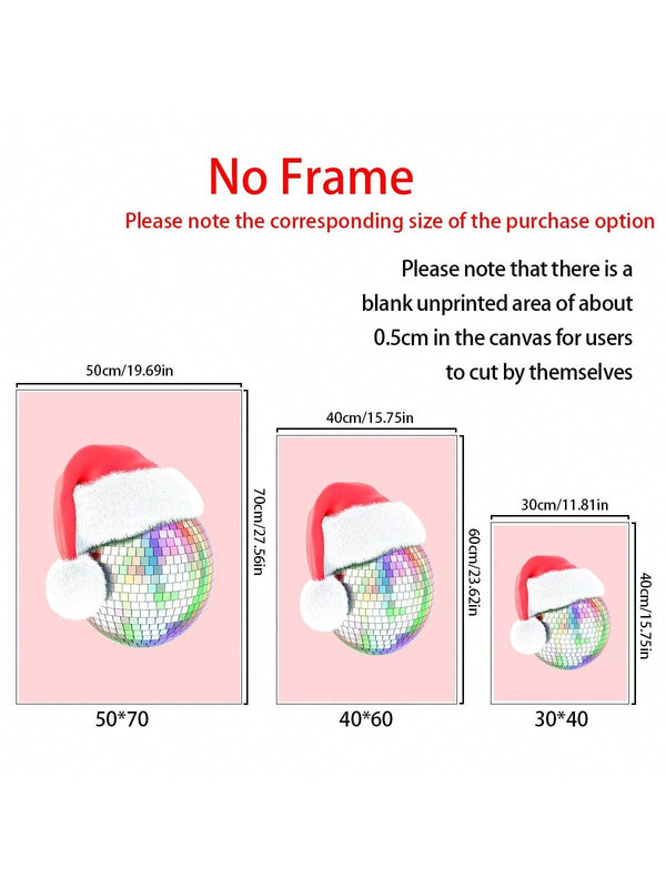 Groovy Holiday Vibes: 3-Piece Ho Ho Ho Christmas Printable Disco Ball ...