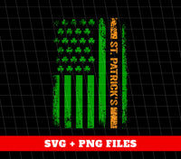 Saint Patrick, Patrick Flag, Clover Patrick, St. Patrick, Digital File