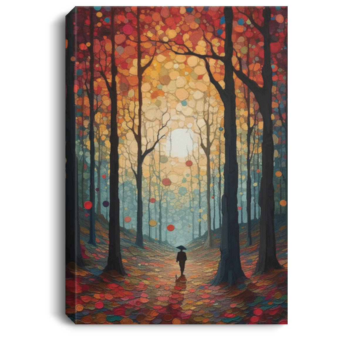 Magical Infinity Forest, Infinity Perspective, Secluded Hamlet, Lovely ...