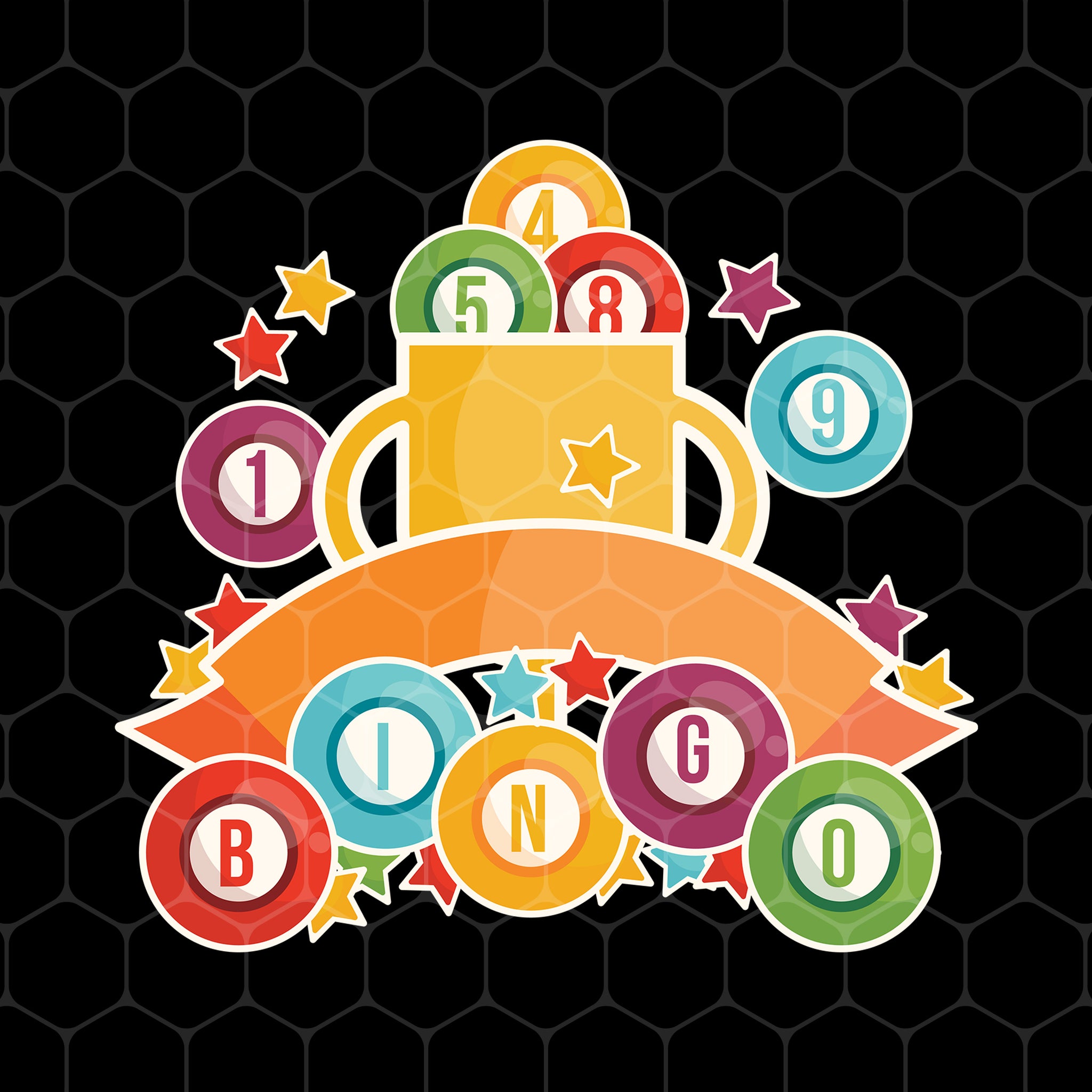 Get The Trophy, Win The Game, Bingo Gift Png, Bingo Trophy, Png Printa ...