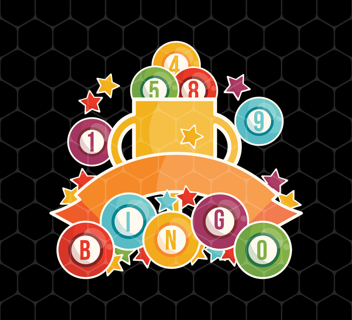 Get The Trophy, Win The Game, Bingo Gift Png, Bingo Trophy, Png Printa ...