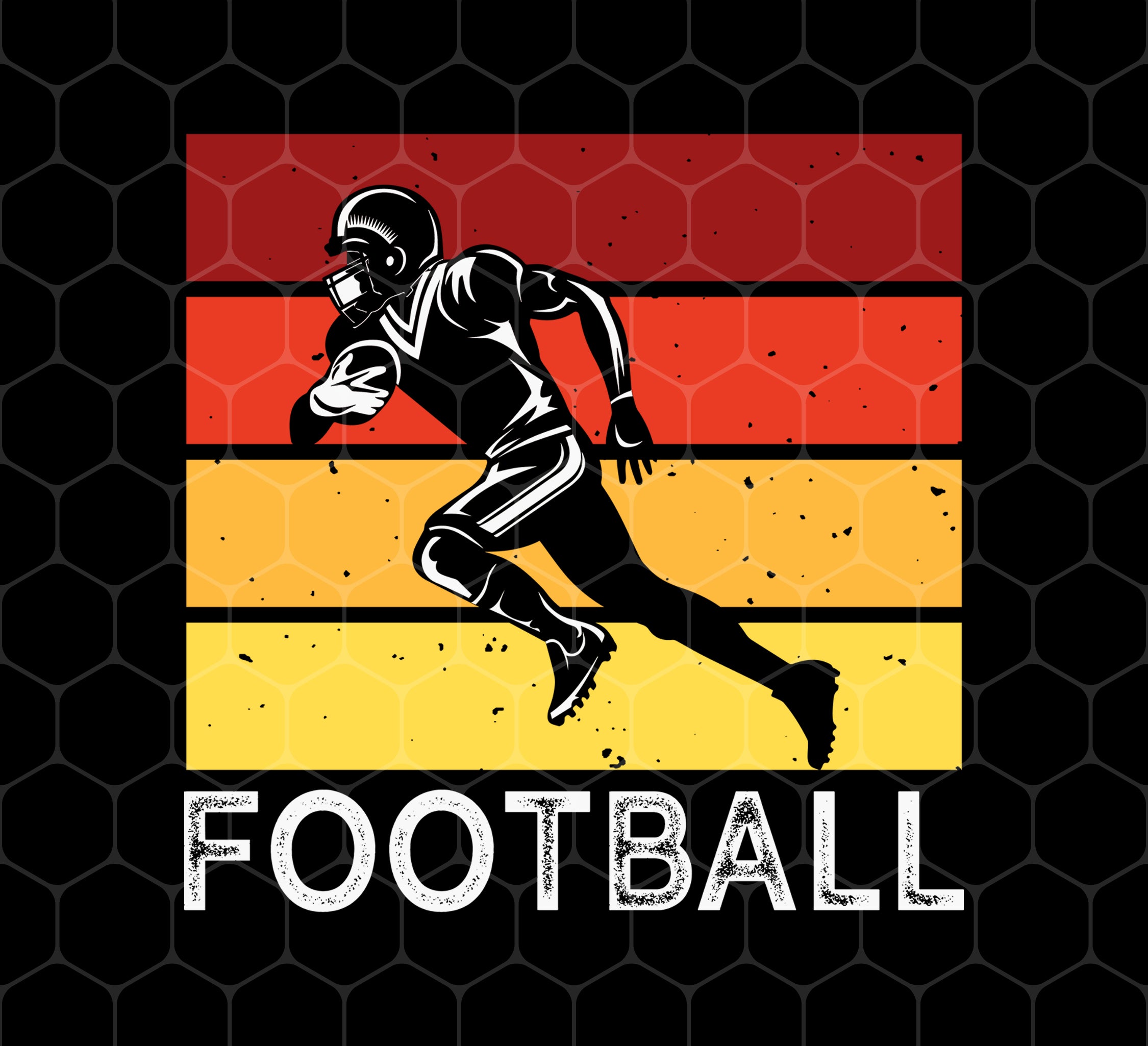 Run For American Football, Retro Football, Football Team Classic, Png ...