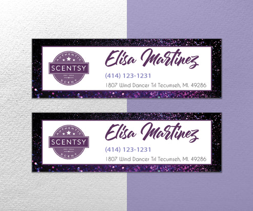 Purple Scentsy Marketing Bundle, Personalized Scentsy Full Kit Busines ...