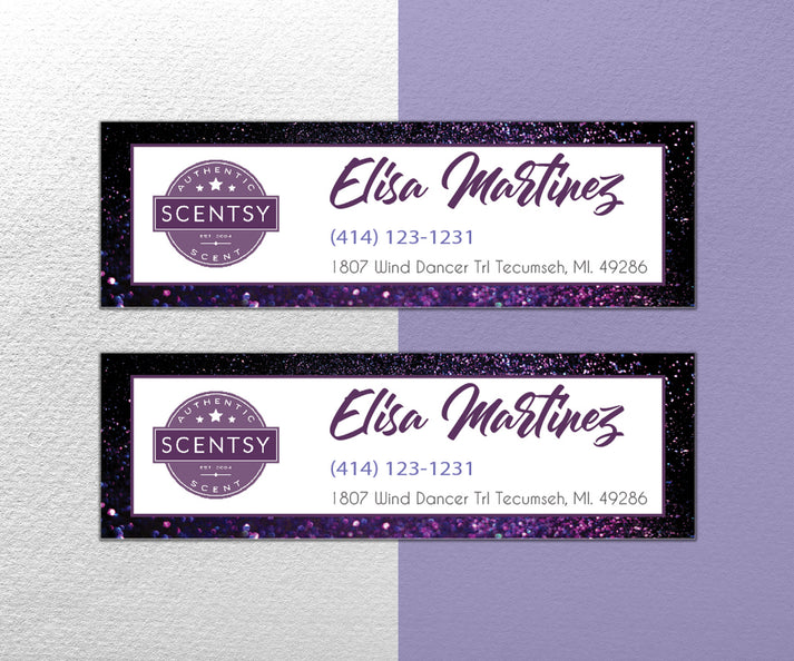 Purple Scentsy Marketing Bundle, Personalized Scentsy Full Kit Busines ...