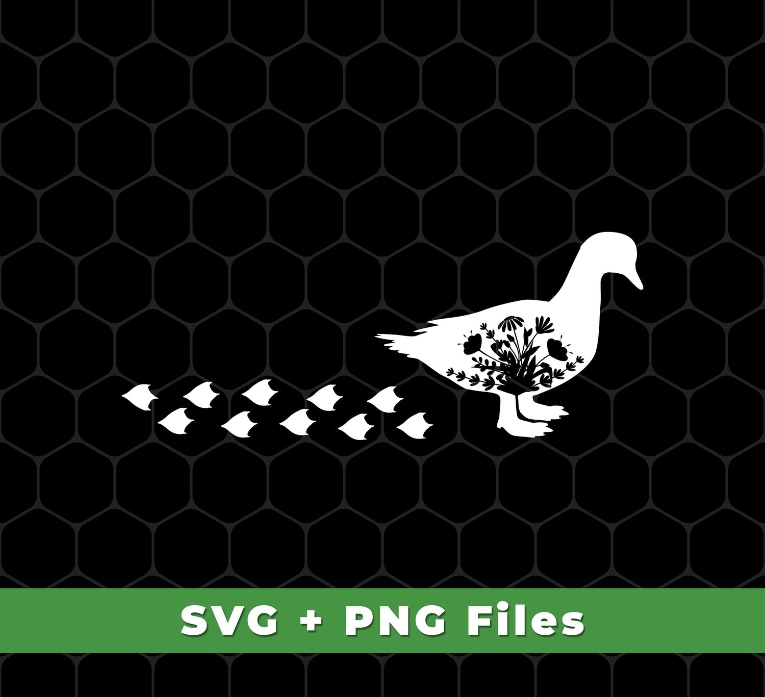 Duck Silhouette, Ducks Trace, Duck Footprint, Svg Files, Png Sublimati ...