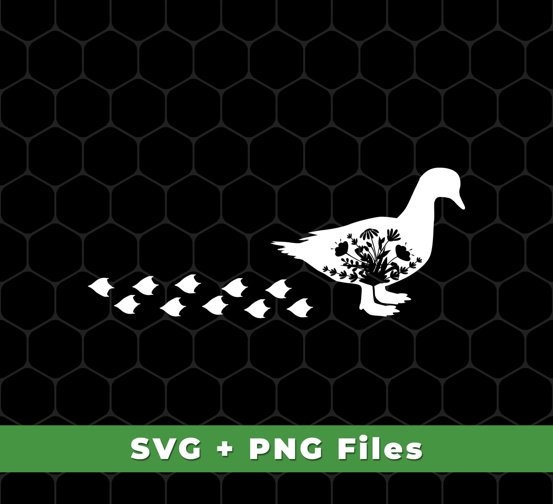 Duck Silhouette, Ducks Trace, Duck Footprint, Svg Files, Png Sublimati ...
