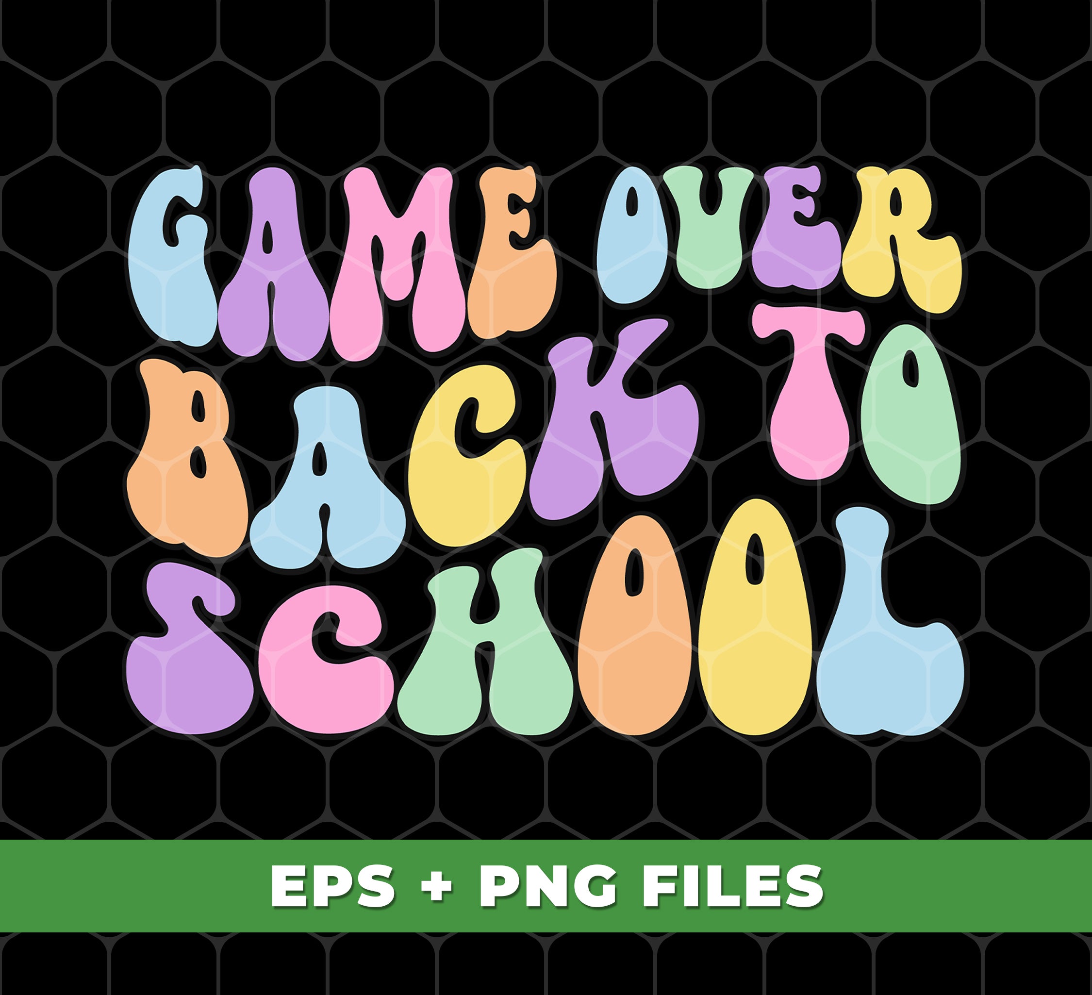 Game Over Back To School, Educator Gift, Teacher Gift, Digital Files ...