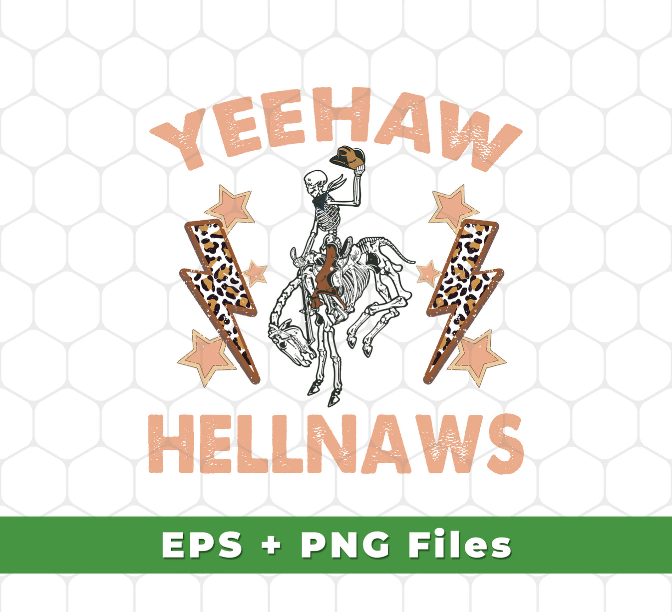 Yeehaw Hellnaws, Cowboy, Flash Cowboy, Cowboy Leopard, Svg Files, Png ...