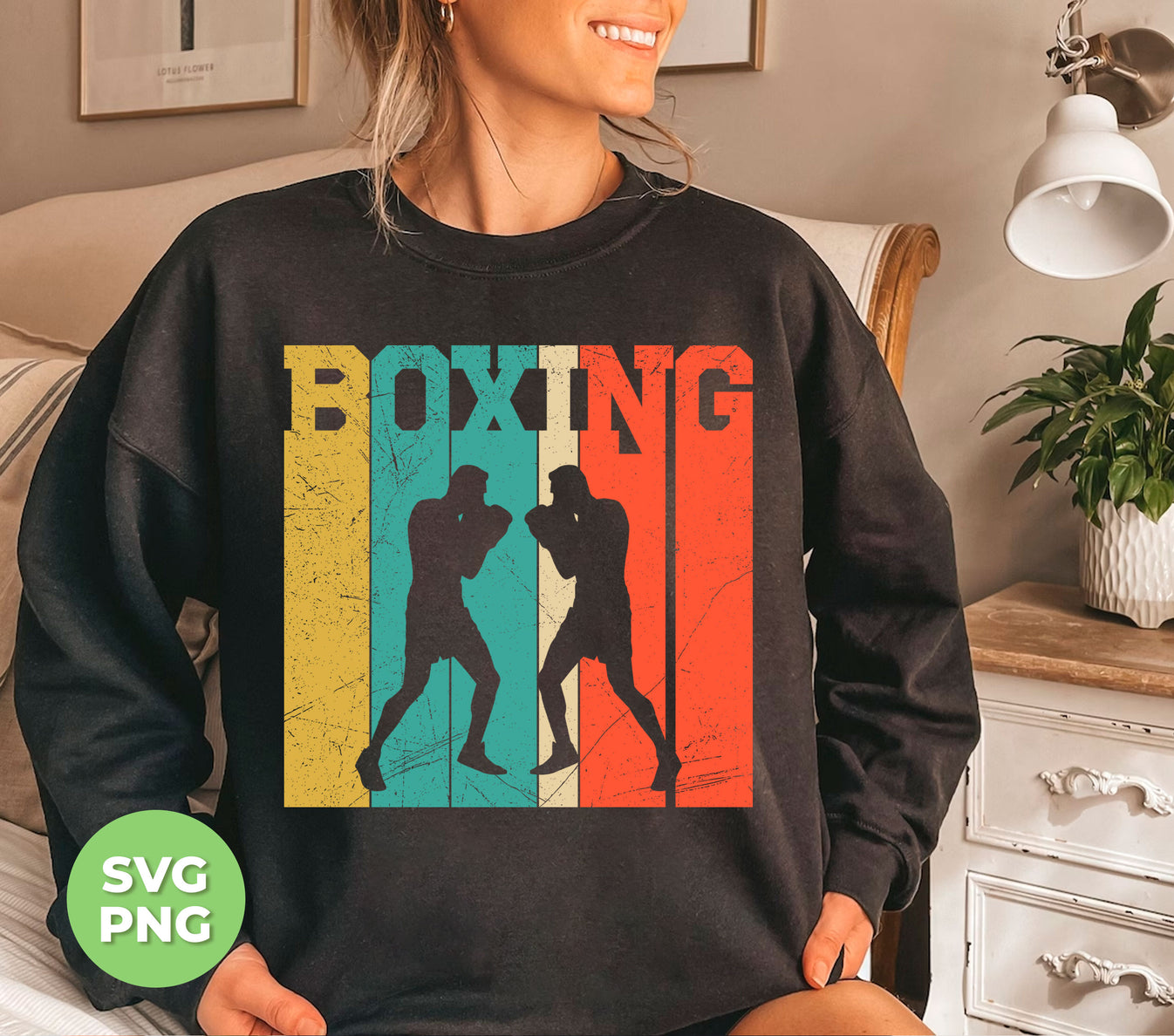 Boxing Lover, Love Boxing, Boxing Silhouette, Retro Boxing, Digital Fi ...