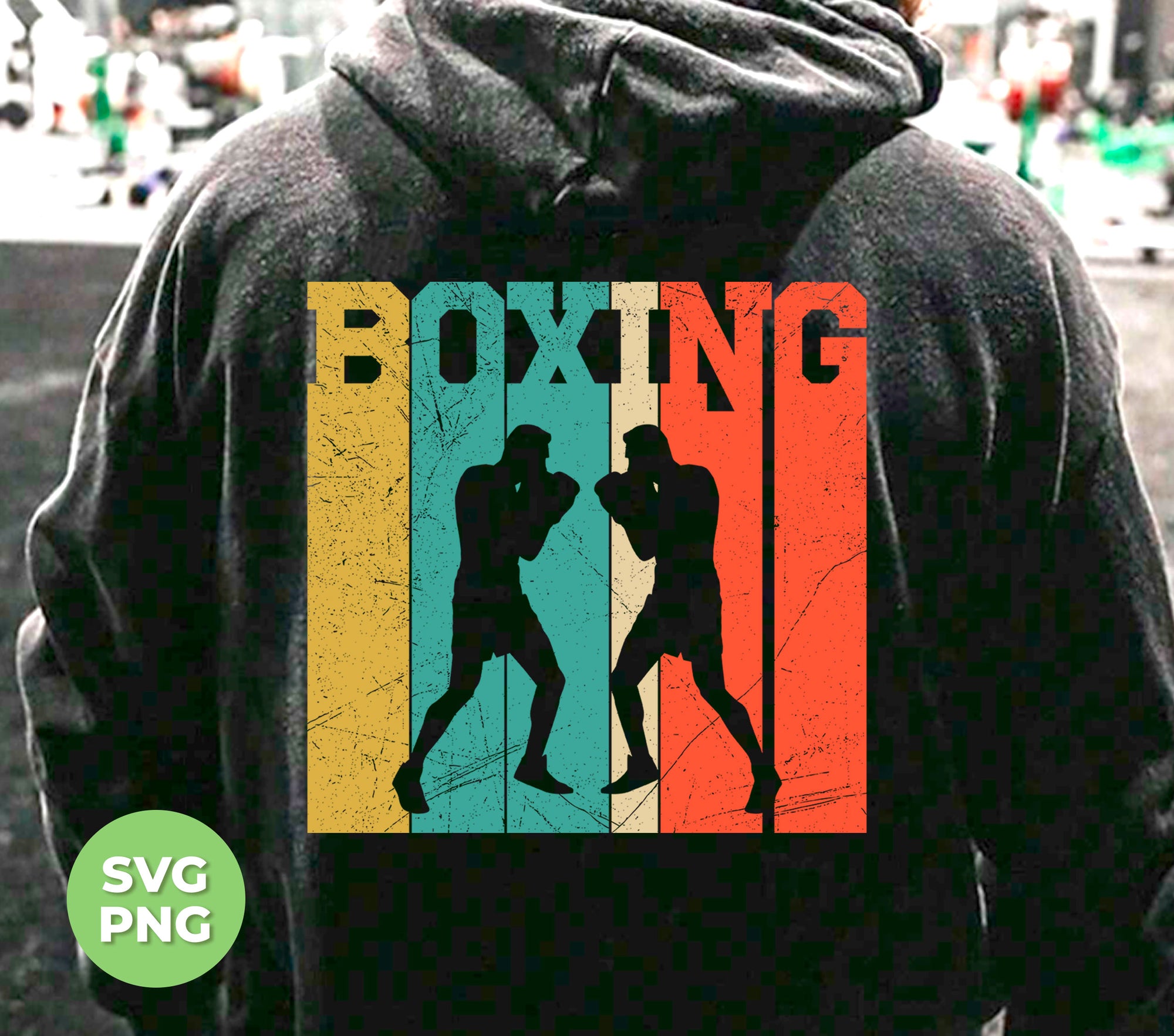 Boxing Lover, Love Boxing, Boxing Silhouette, Retro Boxing, Digital Fi ...