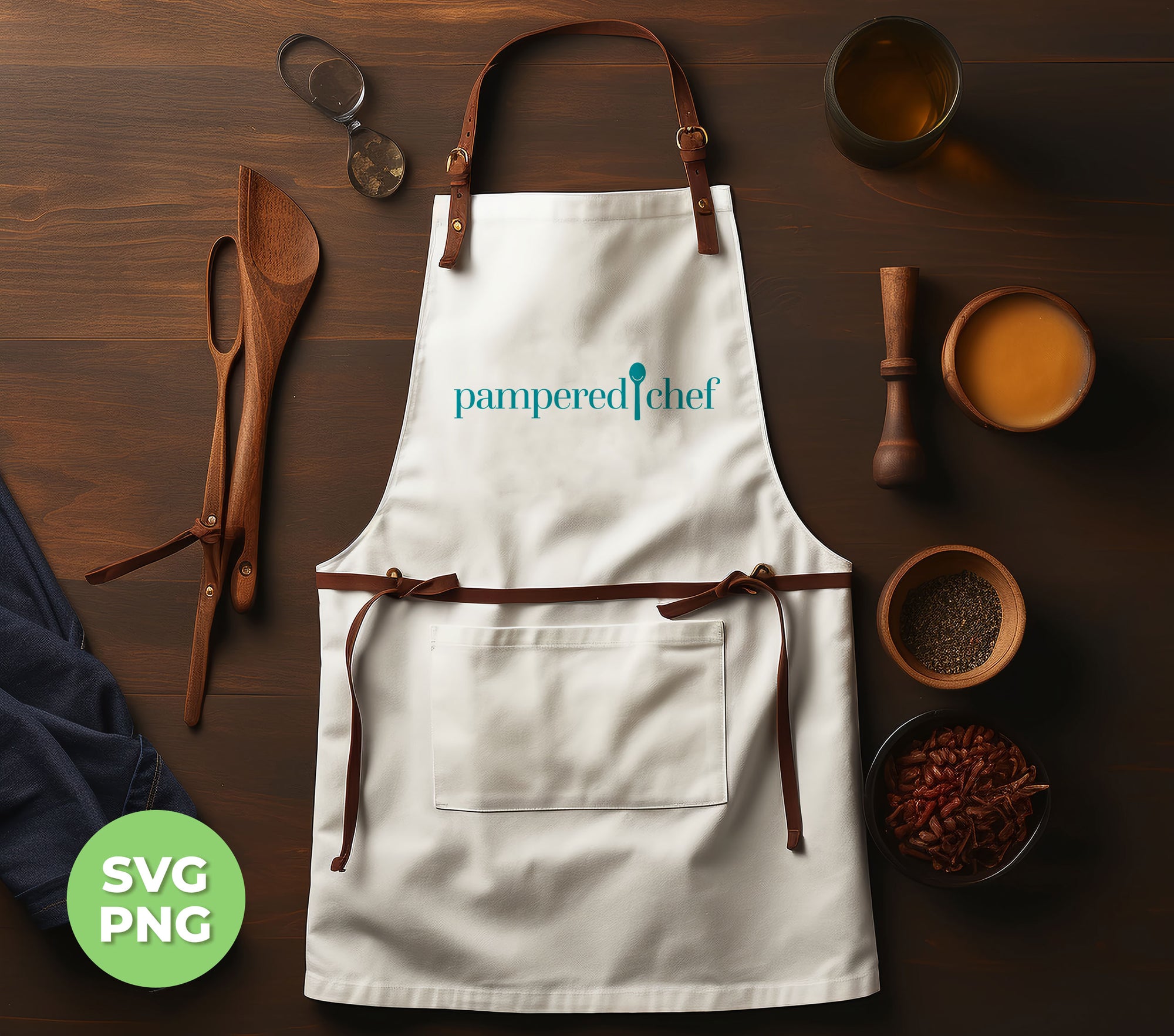 Pampered Chef Original Logo, Love Pampered, Love Chef, Digital Files ...
