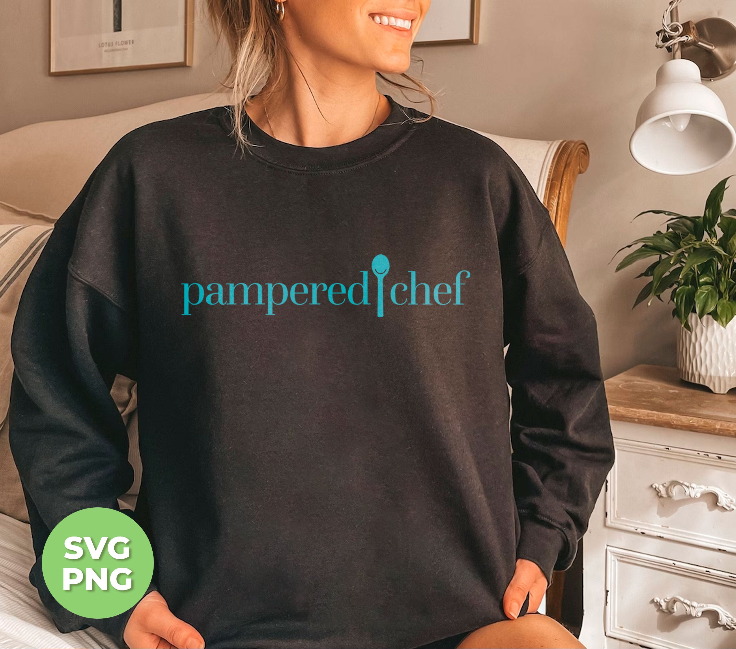 Pampered Chef Original Logo, Love Pampered, Love Chef, Digital Files ...