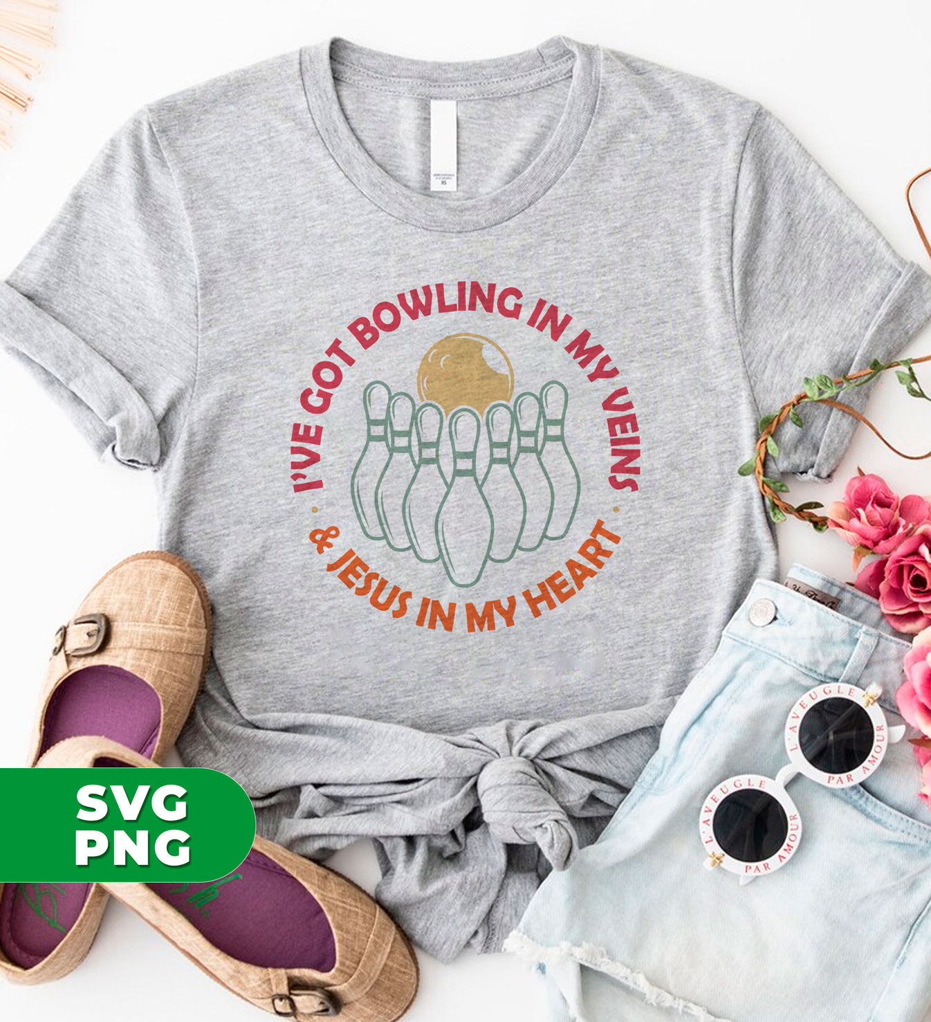 I've Got Bowling In My Veins And Jesus In My Heart, Retro Bowling, Dig ...