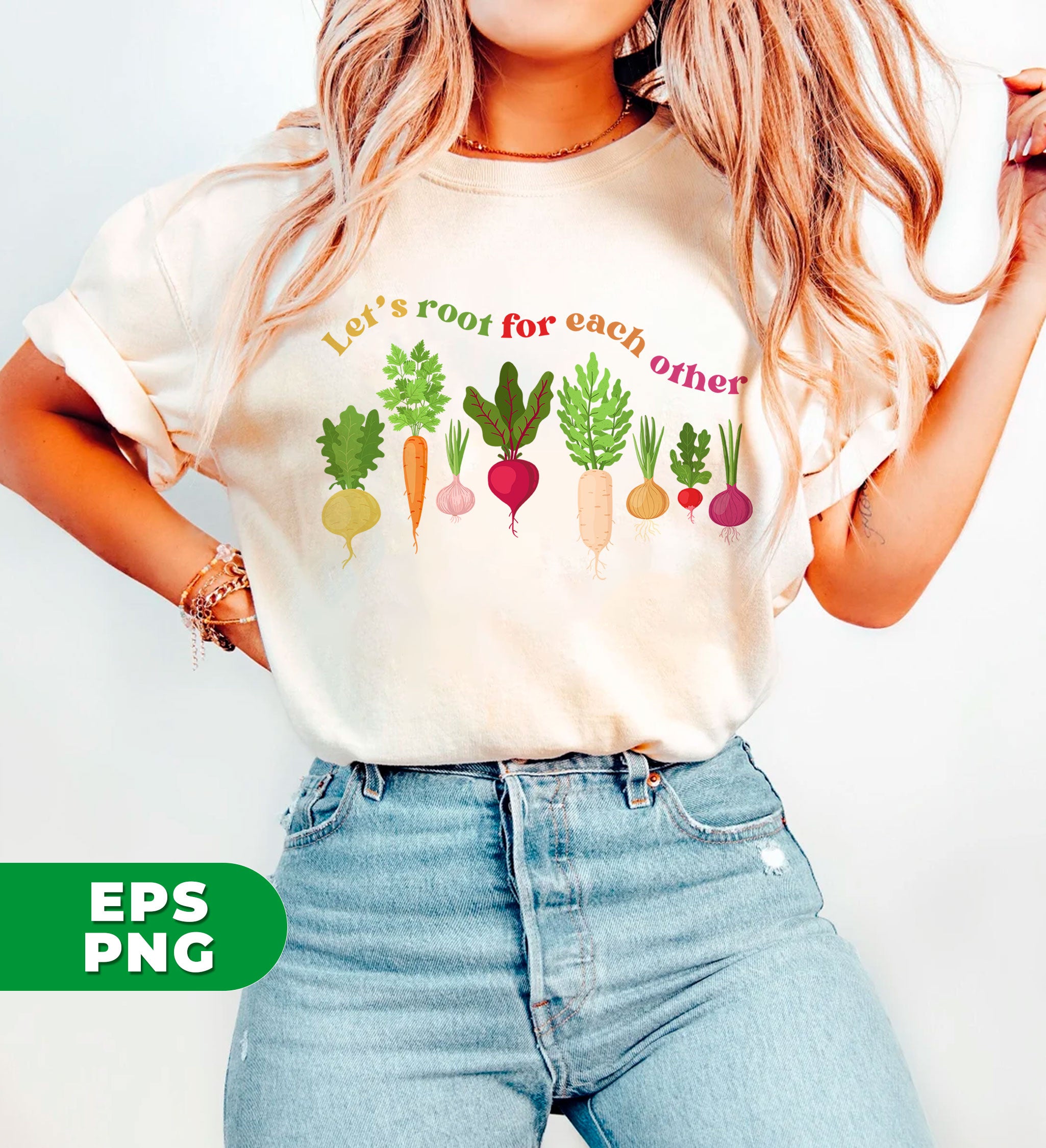 Let's Root For Each Other, Vegetable, Veggie Lover, Gardening Vegetabl ...