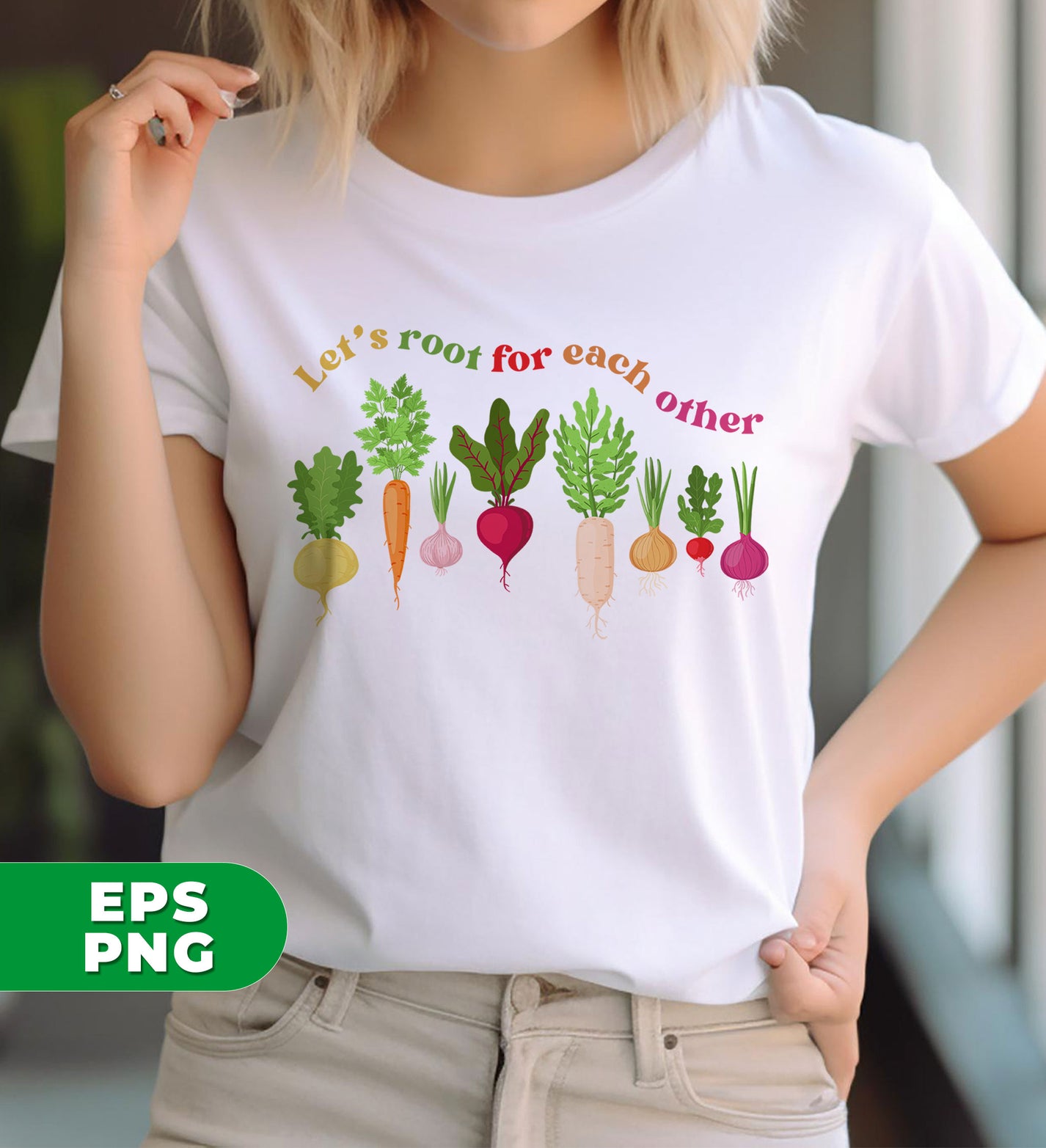 Let's Root For Each Other, Vegetable, Veggie Lover, Gardening Vegetabl ...
