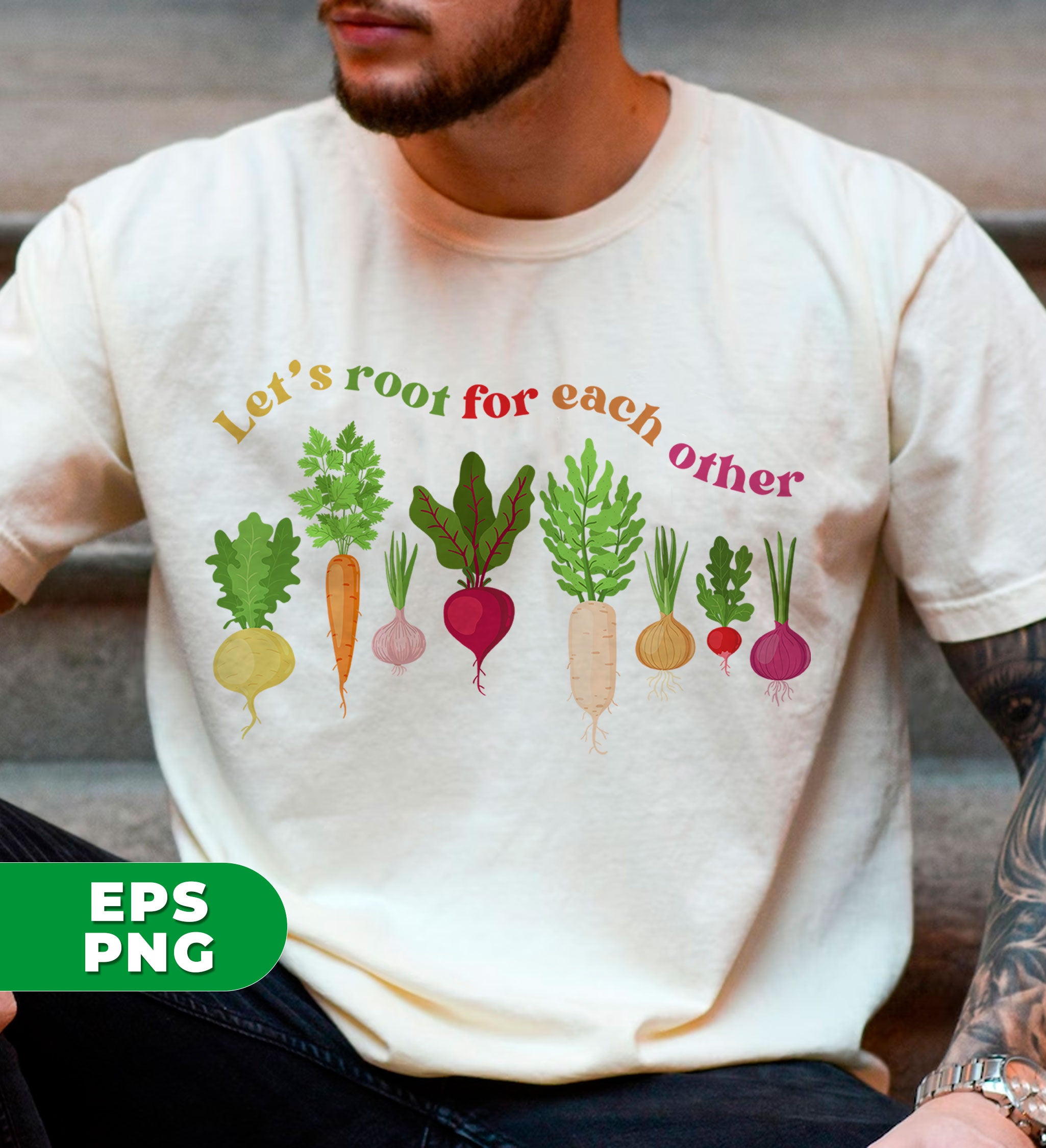 Let's Root For Each Other, Vegetable, Veggie Lover, Gardening Vegetabl ...