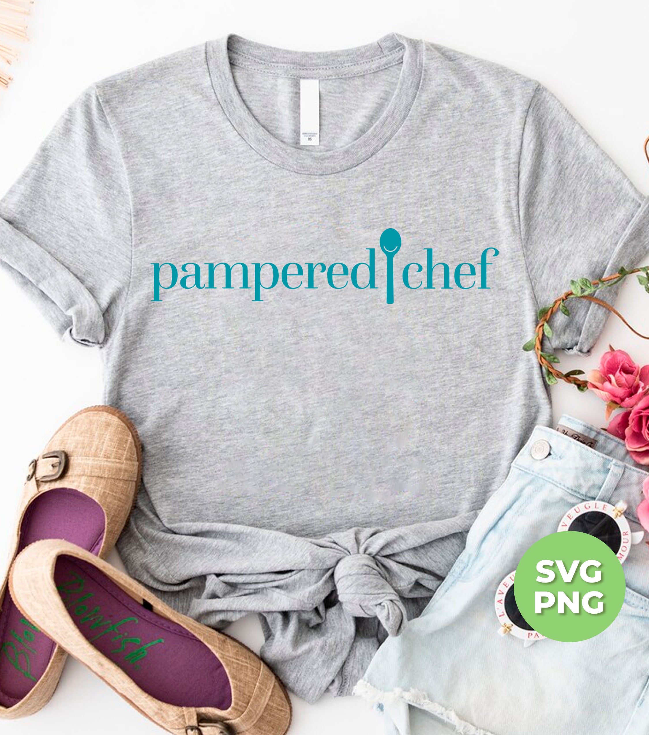 Pampered Chef Original Logo, Love Pampered, Love Chef, Digital Files ...