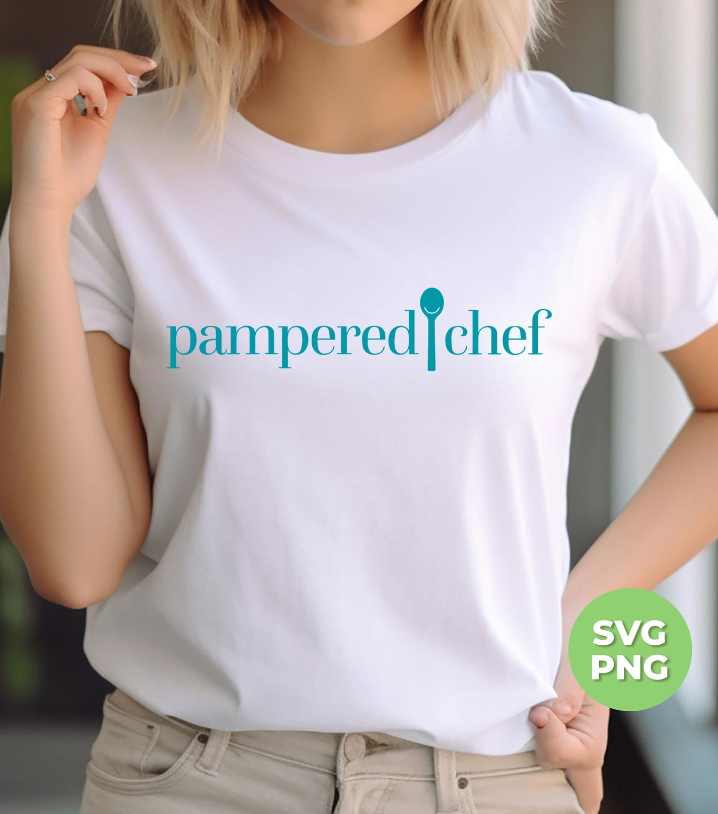 Pampered Chef Original Logo, Love Pampered, Love Chef, Digital Files ...