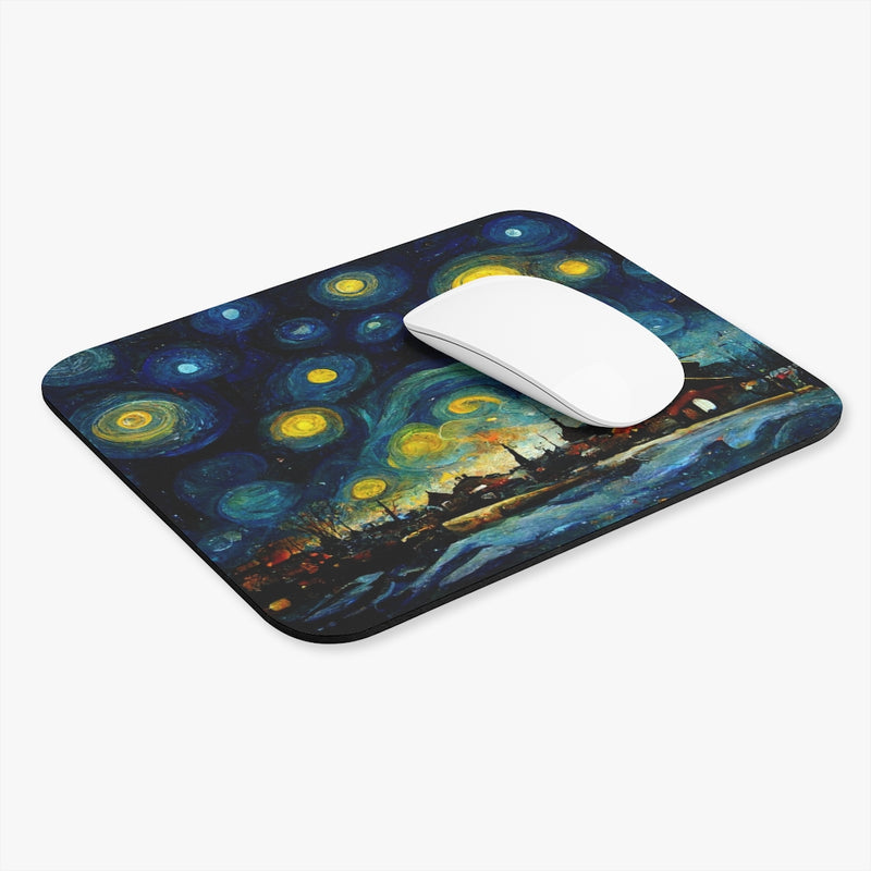 Van Gogh Style Mouse Pad, The Starry Starry Night Mouse Pad