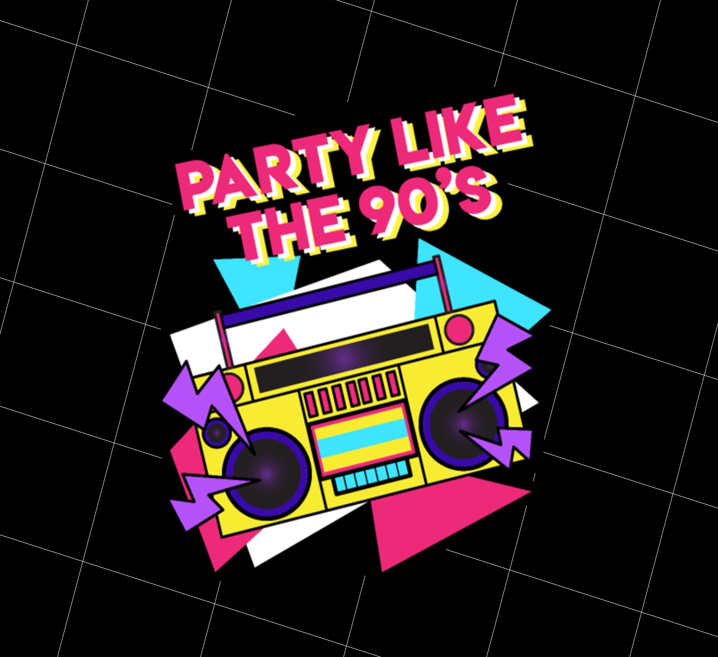 90s Theme Party Png, Retro Ghetto Png, Blaster Lover, Legend Disco, Pn ...