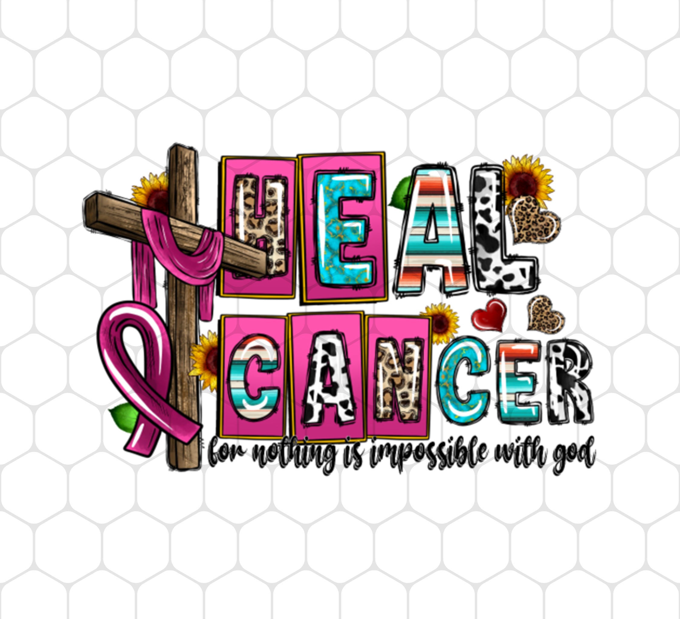 Be Strong Heal Png, Cancer For Nothing Is Impossible With God Png, Can ...