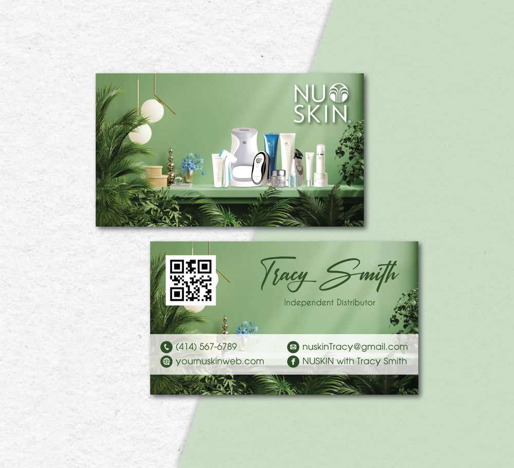 Personalized Nu Skin Business Card, Printable NuSkin Business Cards