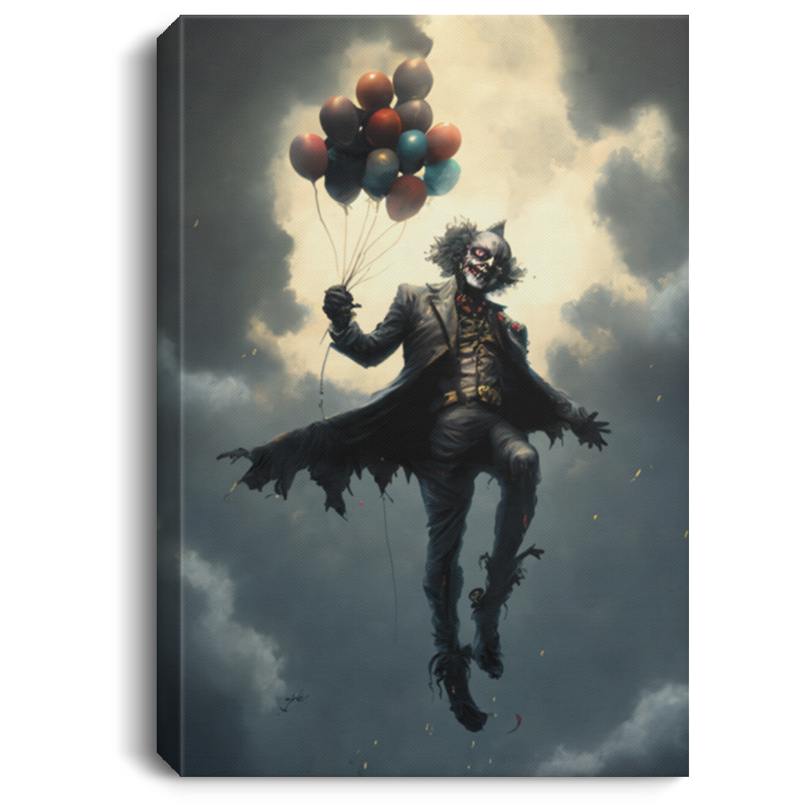 Clown Float In Sky, Rainy Sky, Swag Clown And The Balls, Clown Lover C ...