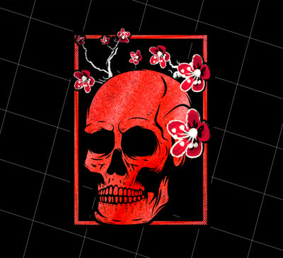 Japanese Demon Art Face, Skull Devil Oni Harajuku, Japanese Gift, Png