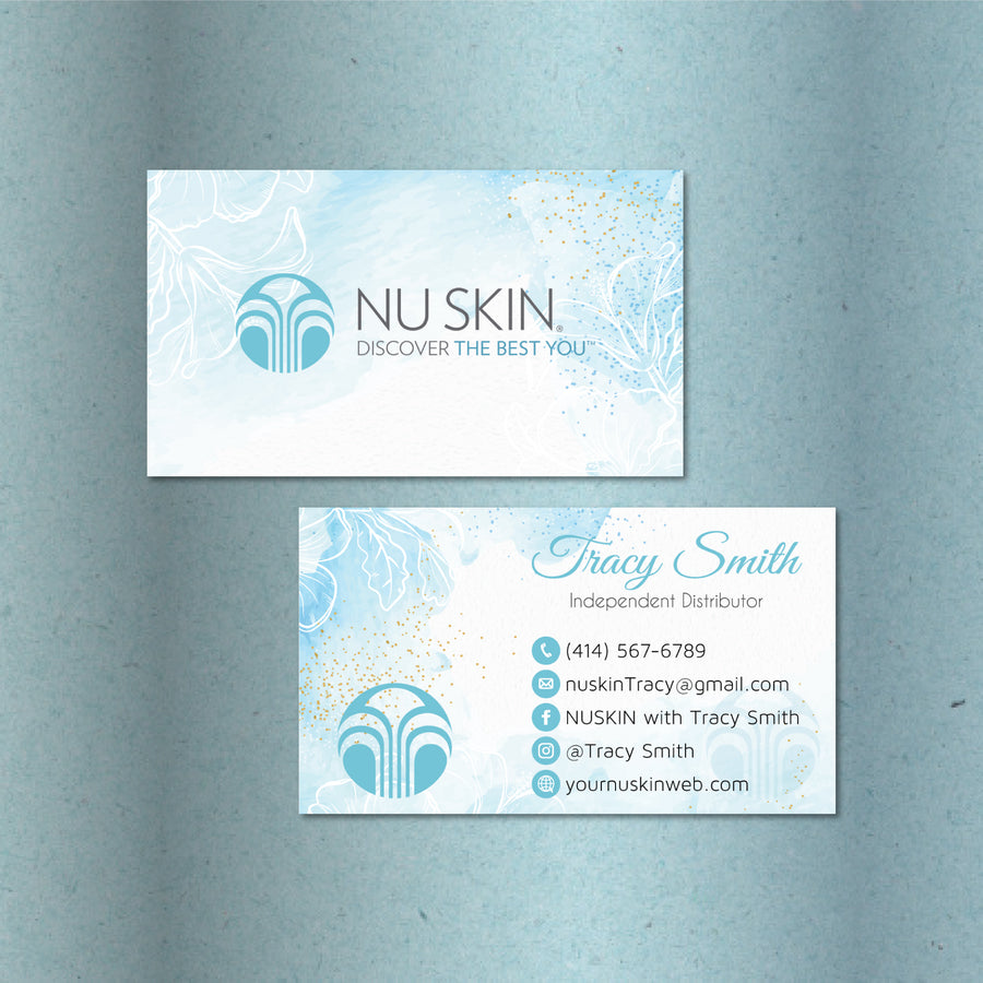 Personalized Nu Skin Business Card, Printable NuSkin Business Cards