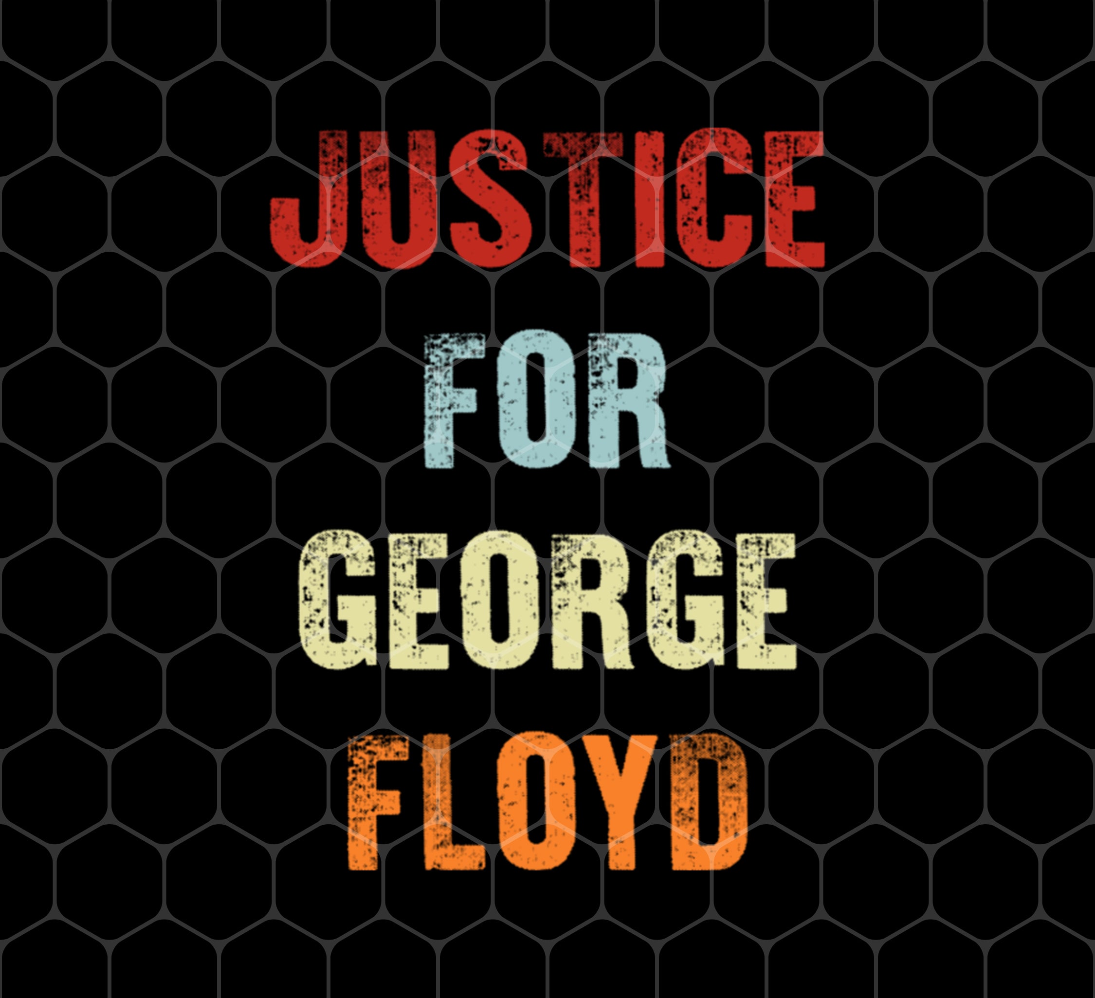 Retro Justice For George Floyd, Floyd Vintage Gift, Justice Classic, P ...