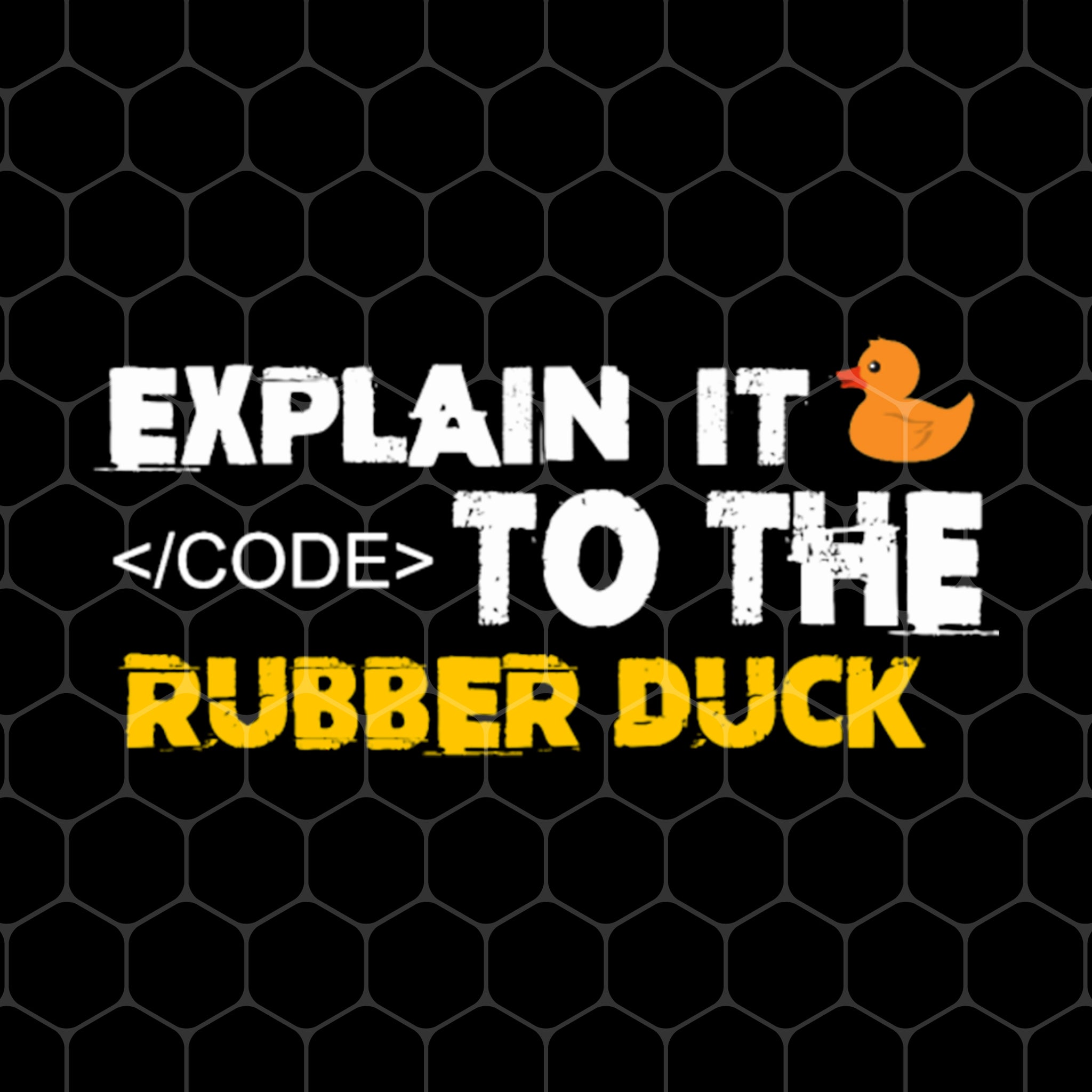 Rubber Duck Debugging Coder, Software Engineering, Cute Duck, Png Prin – Canary Houze