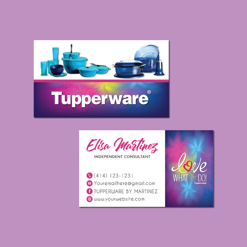 Tupperware Marketing Bundle, Personalized Tupperware Full Kit Business ...