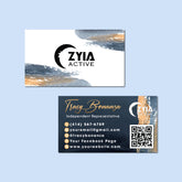 Zyia Business Card, Personalized Zyia Active Cards, Printable Zyia QR ...